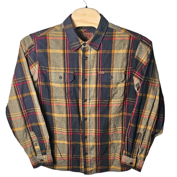 Orvis | Jackets & Coats | Orvis Heavy Flannel Shirt Button Up Jacket ...